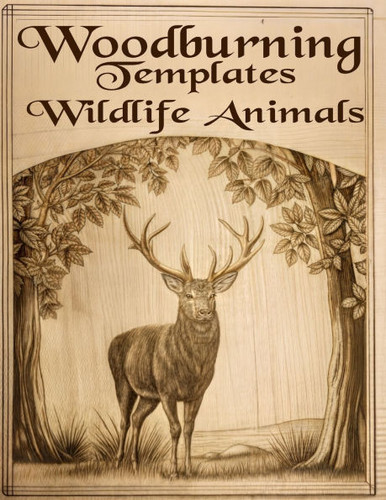 Woodburning Templates: Detailed Pyrography Patterns with Included ...