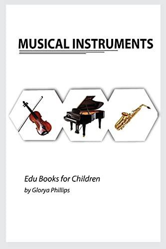 Musical Instruments: Musical Instruments Flash Cards Book For Baby ...
