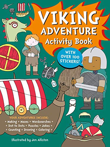 Viking Adventure Activity Book - NA - 9781787080751- LibroWorld.com