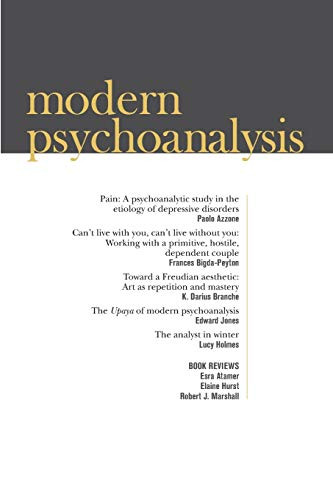 Modern Psychoanalysis : Vol 43, NO. 2 - William J Hurst - 9781936411634 ...