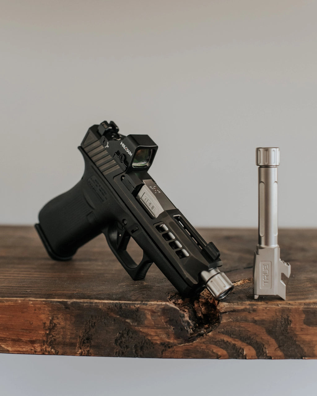 True Precision Glock 19, 19X, & G45 Threaded Barrel