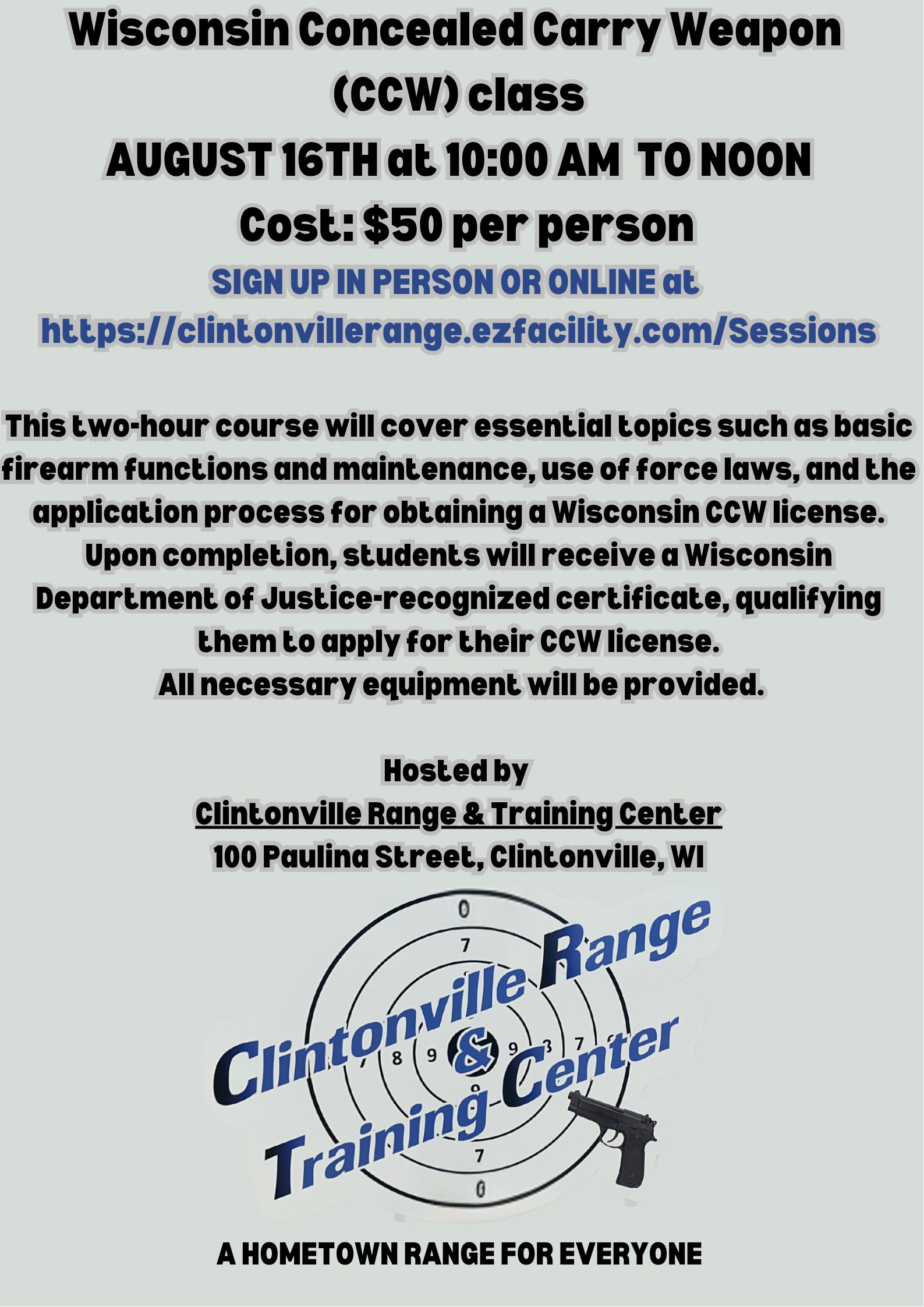 Clintonville Range and Training Center