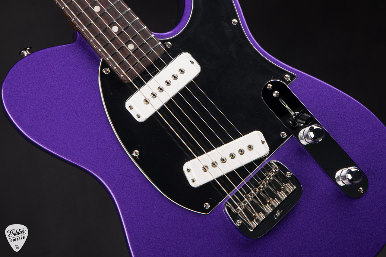 G&L Custom Shop ASAT Special Rosewood Neck - Plum Metallic - Eddie's ...