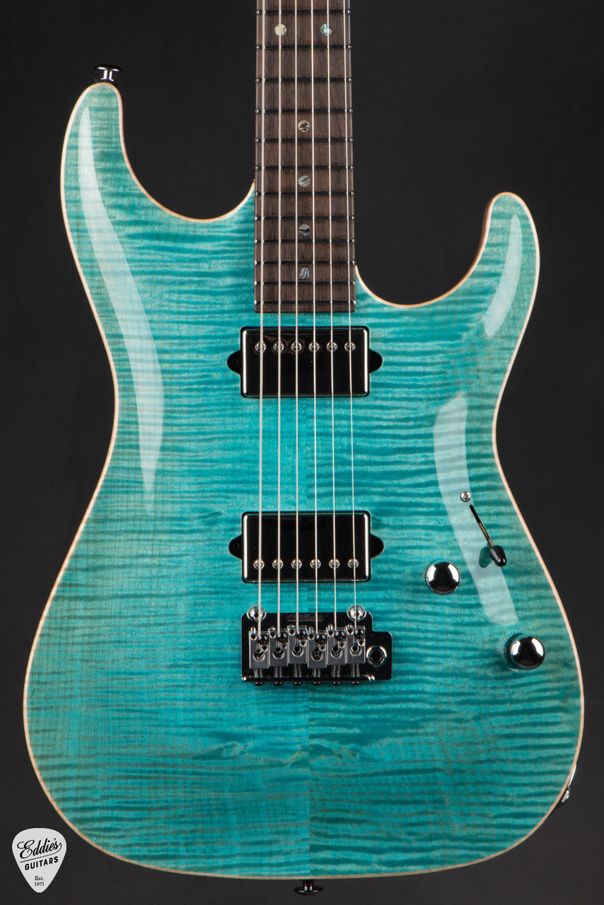Suhr Standard Arch Top - Bahama Blue #86086 - Eddie's Guitars