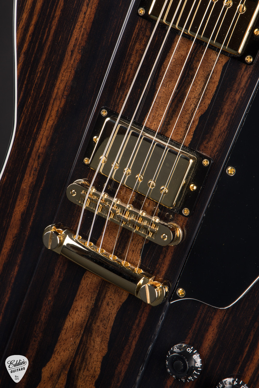 Kauer Banshee Deluxe - Macassar Ebony & Figured Spanish Mahogany #784 ...