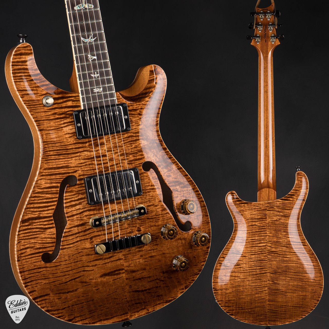 2020 PRS Eddie's Guitars Wood Library McCarty 594 Hollowbody II ...