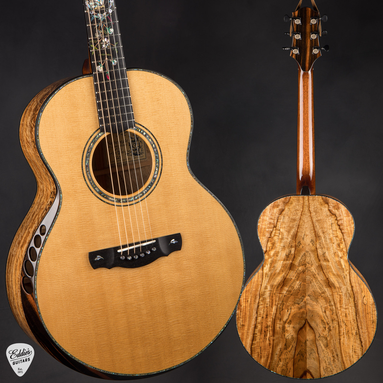 2019 Kevin Ryan Nightingale Grand Soloist - Engelmann Spruce & Figured ...