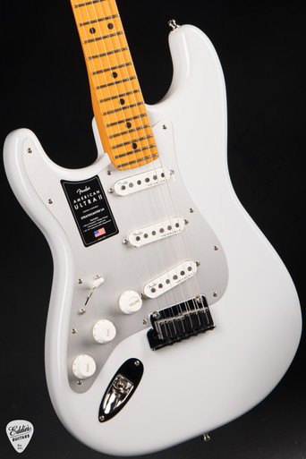 Fender American Ultra II Stratocaster Left Handed - Avalanche - Eddie's ...