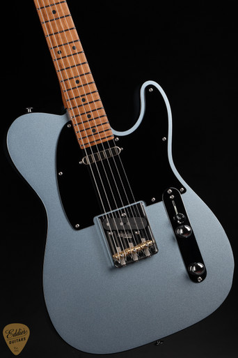 Suhr Eddie's Guitars Exclusive Roasted Classic T - Ice Blue Metallic ...