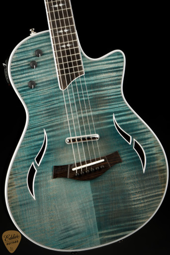 Used - Taylor T5z Pro - Denim Blue - Eddie's Guitars