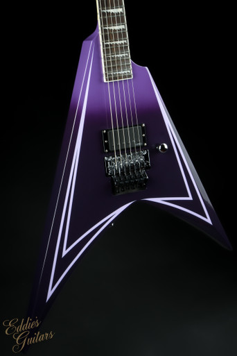 2023 - ESP LTD Alexi Hexed Purple Fade W/Pinstripes - Eddie's Guitars