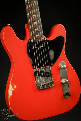Atkin The Boosh - Day-Glo Red - Eddie's Guitars