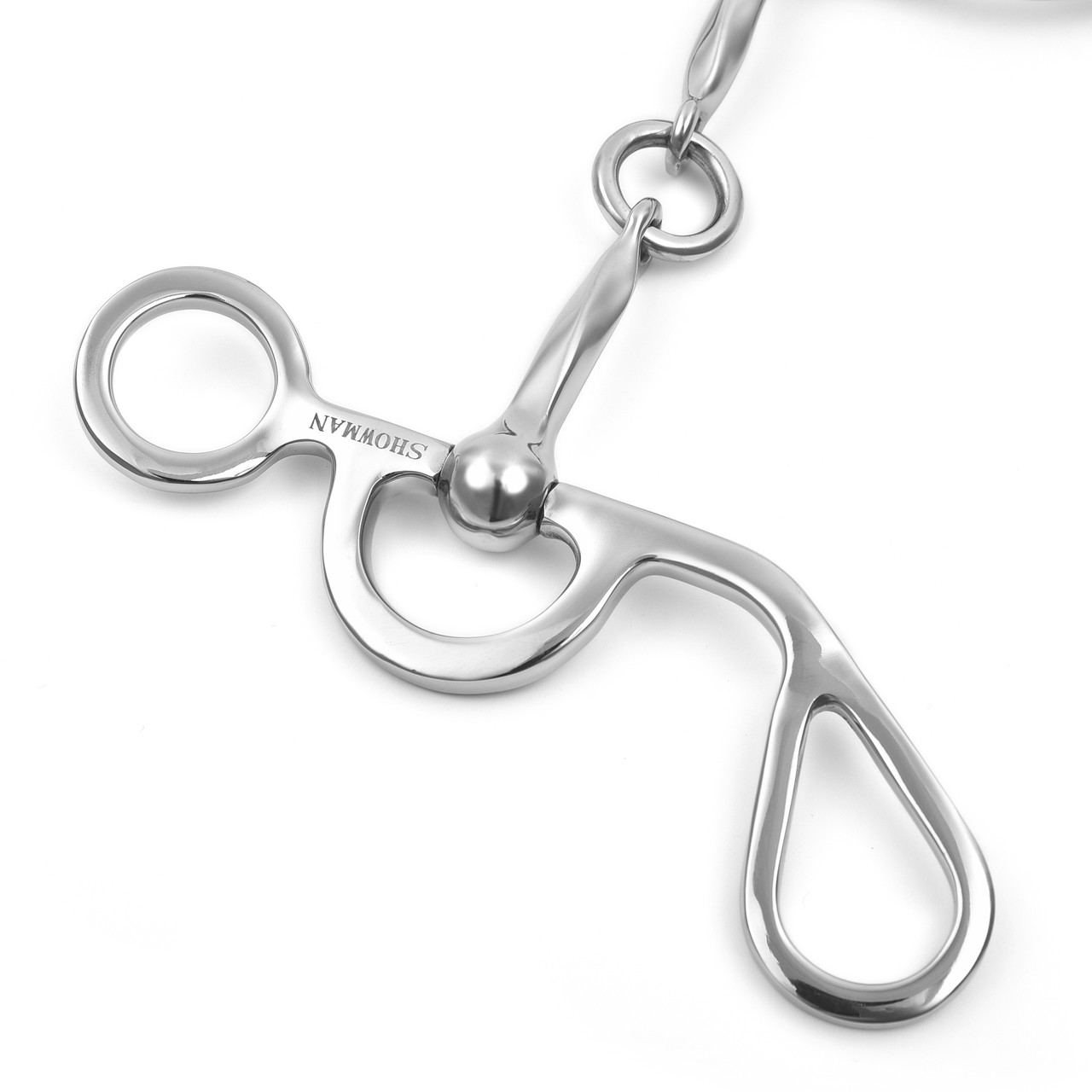 Showman Argentine Shank Bit w/ Jointed Slow Twist Life Saver - Carolina ...
