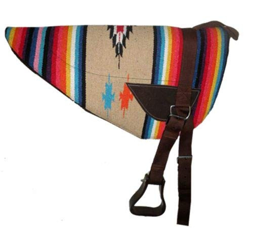 Showman Serape Bareback Saddle Pad - Carolina Tack Supply Inc