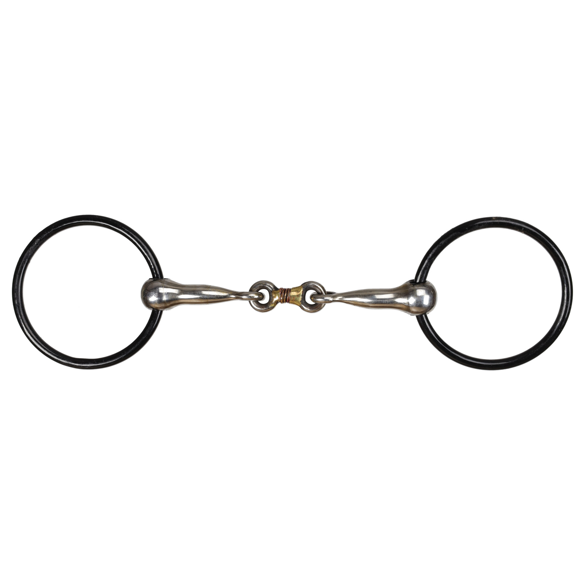 Showman D-Ring Snaffle Bit w/ Copper Inlay Dogbone - Carolina Tack ...