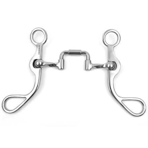 Showman Curved Shank Bit w/ Slow Twist Correction Hinge - Carolina Tack ...