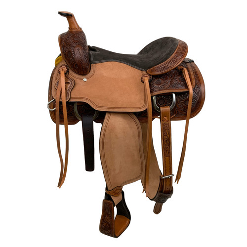 Sunfire Roper Style Saddle - 16 Inch - Carolina Tack Supply Inc