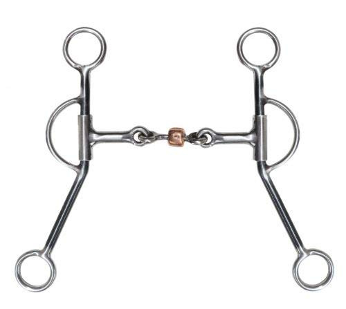 Showman Stainless Steel Training Snaffle Bit