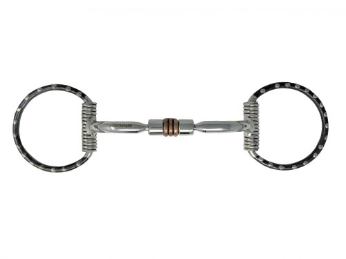 Showman Stainless Steel D-Ring Bit w/ Curved Mouth - Carolina Tack ...
