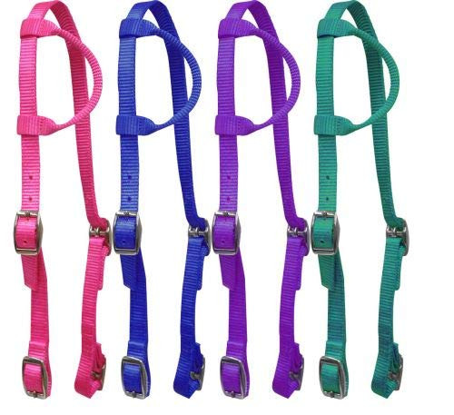 Pony Size Premium Nylon Single Ear Headstall - Carolina Tack Supply Inc