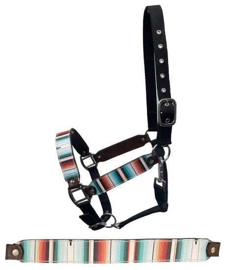 Showman Nylon Halter w/ Serape Print - Carolina Tack Supply Inc
