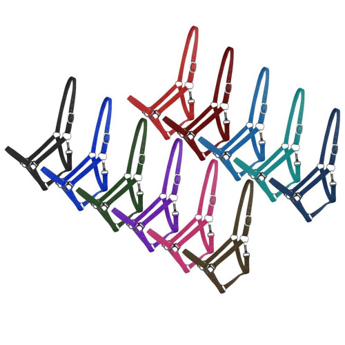 2 Ply Nylon Turnout Horse Halter - Carolina Tack Supply Inc