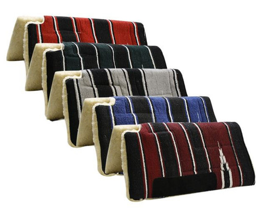 30" x 30" Economy Style Built-Up Cutback Saddle Pad - Carolina Tack ...