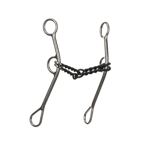 Showman Double Twisted Gaited Bit w/ 9" Cheeks - Carolina Tack Supply Inc