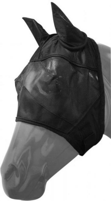 Showman Fleece Lined Fly Mask w/ Ears - Carolina Tack Supply Inc