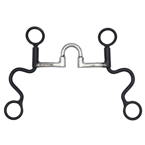 Showman Short Shank Correction Mouth Bit - Carolina Tack Supply Inc