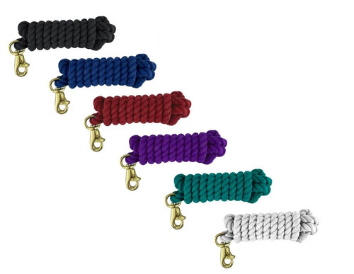 10' Cotton Lead w/ Trigger Bull Snap - Carolina Tack Supply Inc