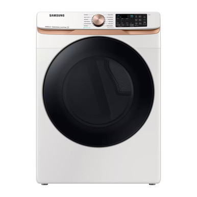 Samsung™ Stackable Smart Electric Dryer with Steam and Sensor Dry - Ivory