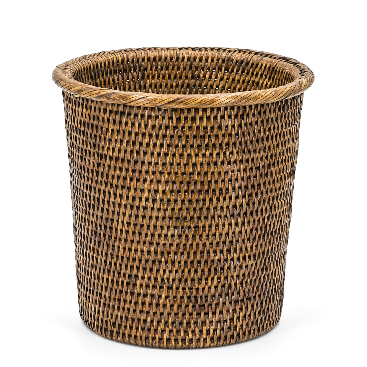 Shop Beautifully Woven Rattan Waste Paper Bins & Baskets Online in UK