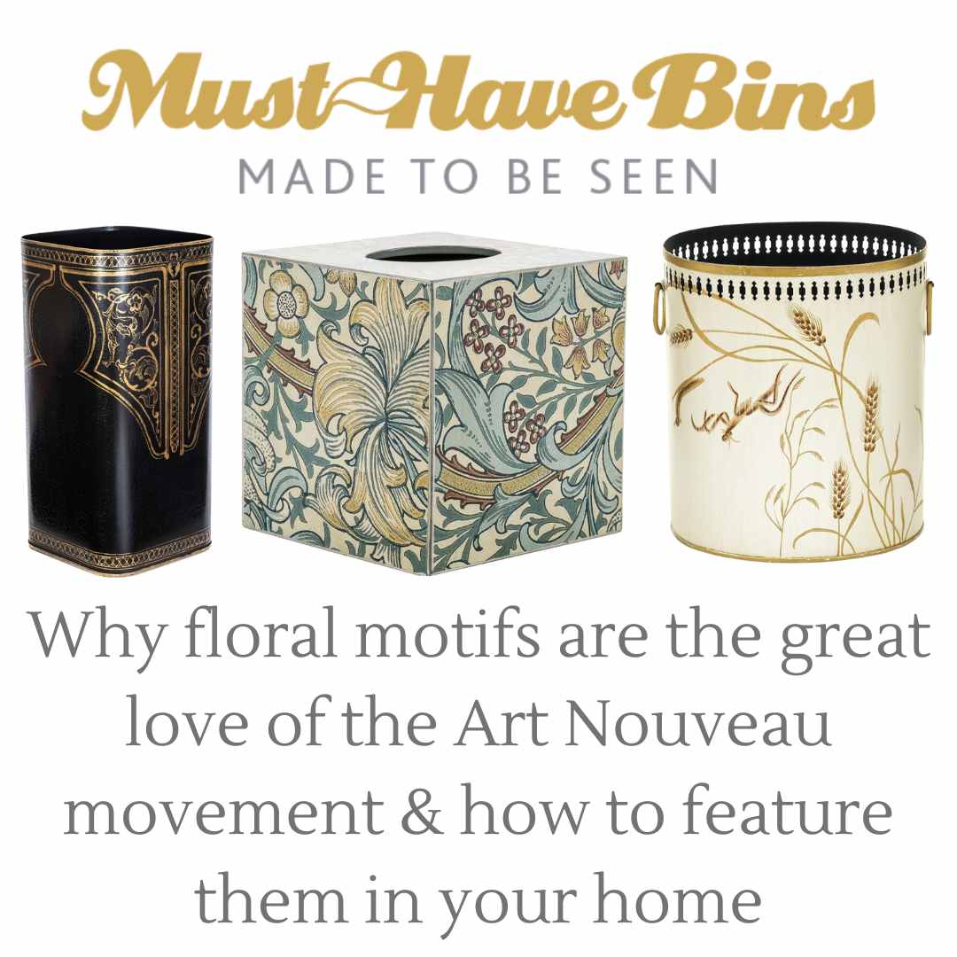 Why floral motifs are the great love of the Art Nouveau movement, and ...