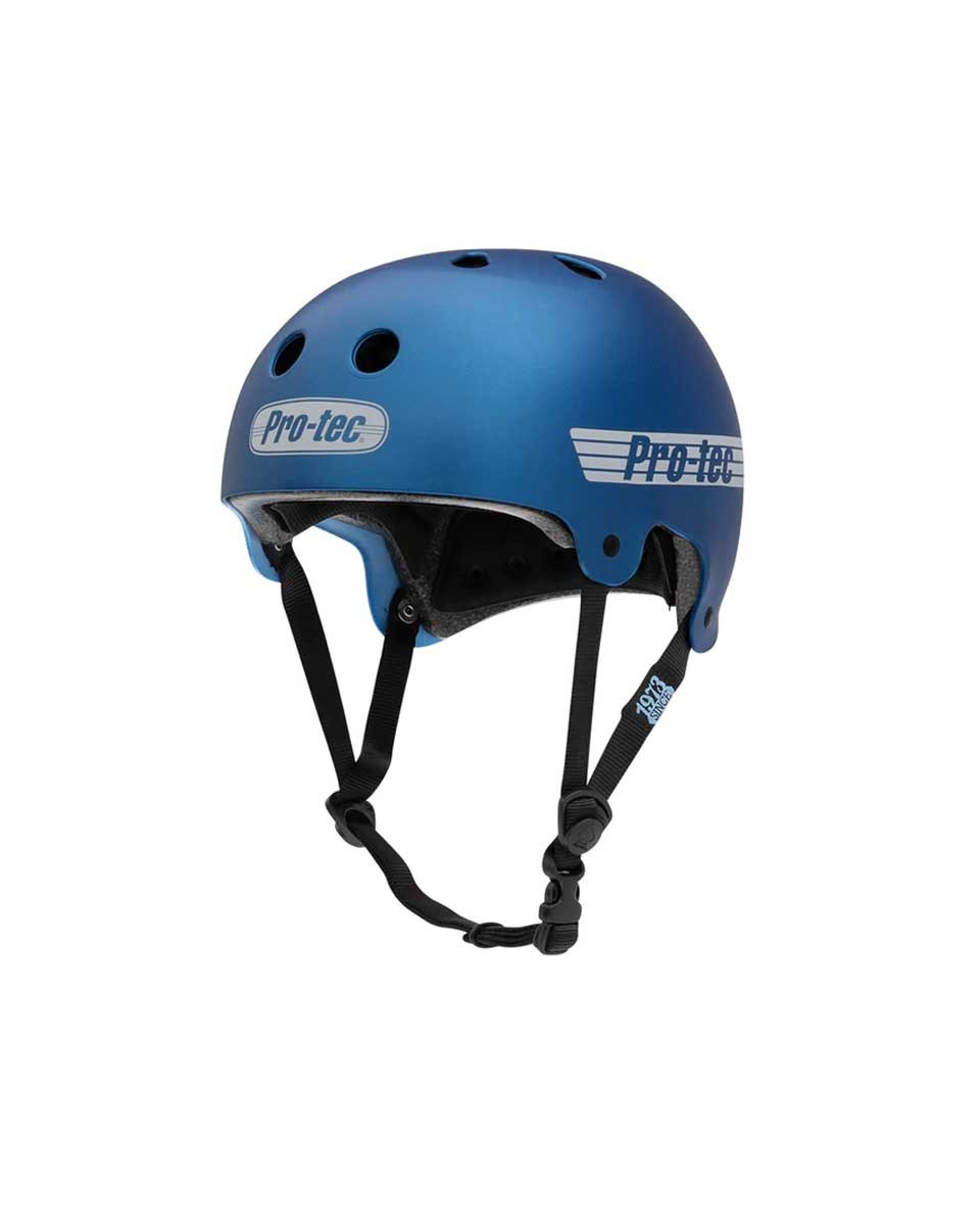 Pro-Tec Old School Cert Helmet - Matte Metallic Blue - Dreamtime Surf