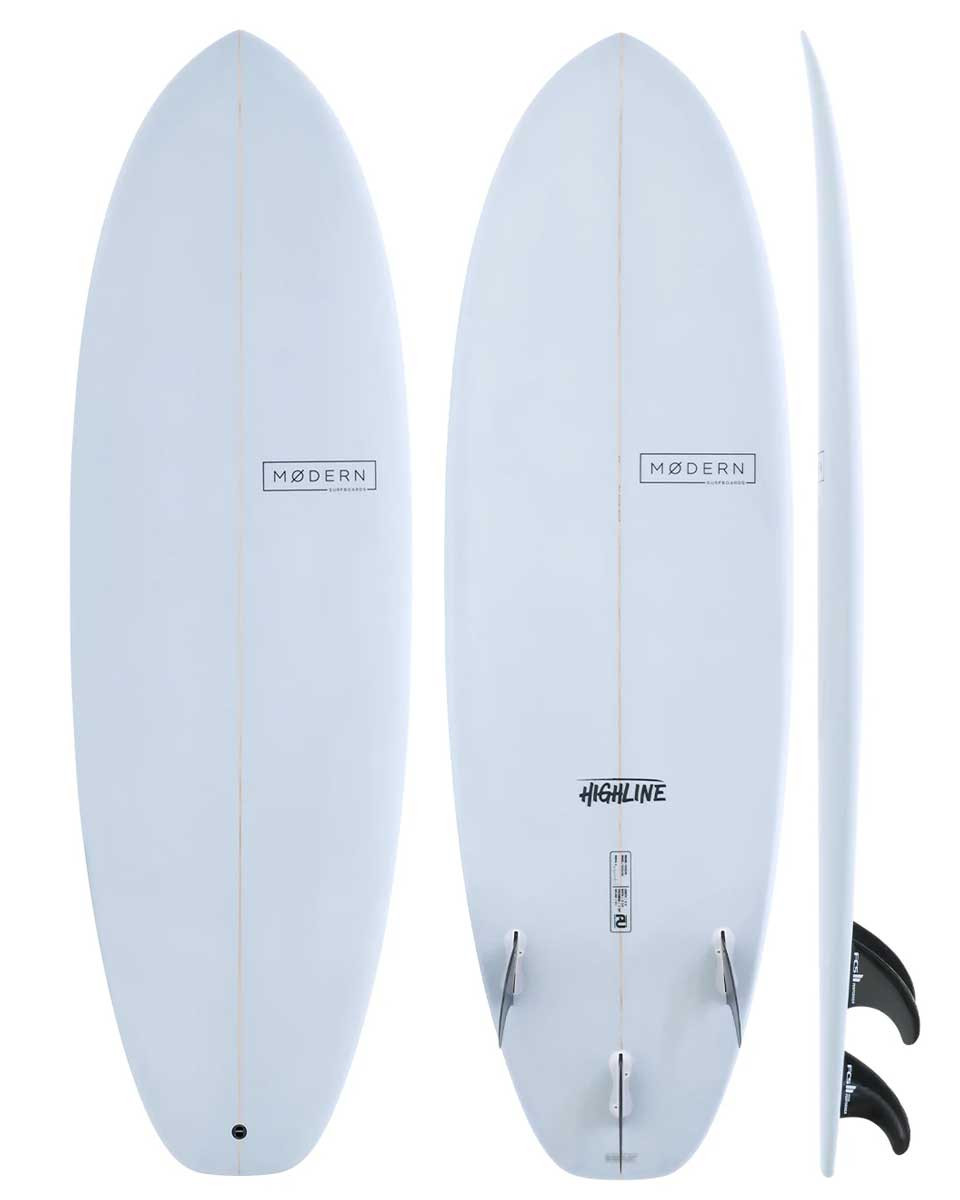 Modern Highline 6'2 Sky Blue - Dreamtime Surf