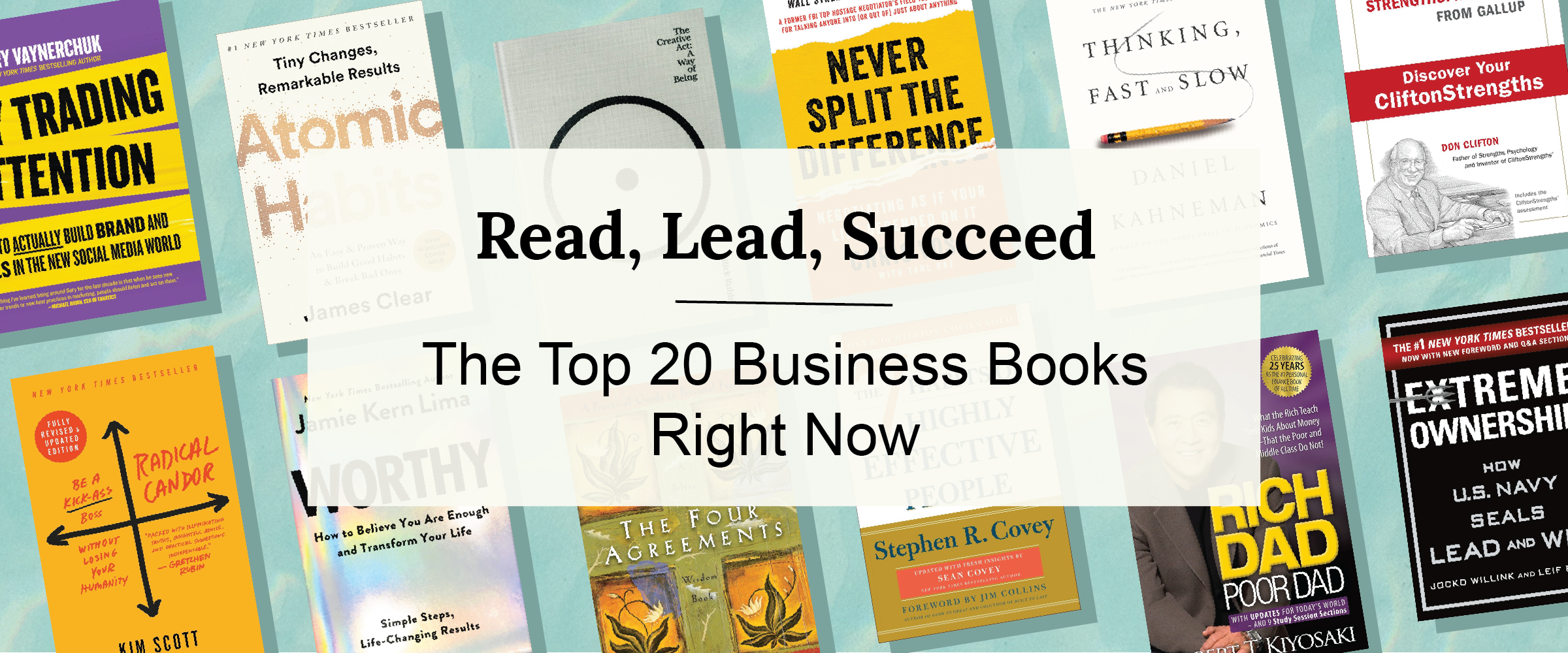 Read, Lead, Succeed: The Top 20 Business Books Right Now - BookPal