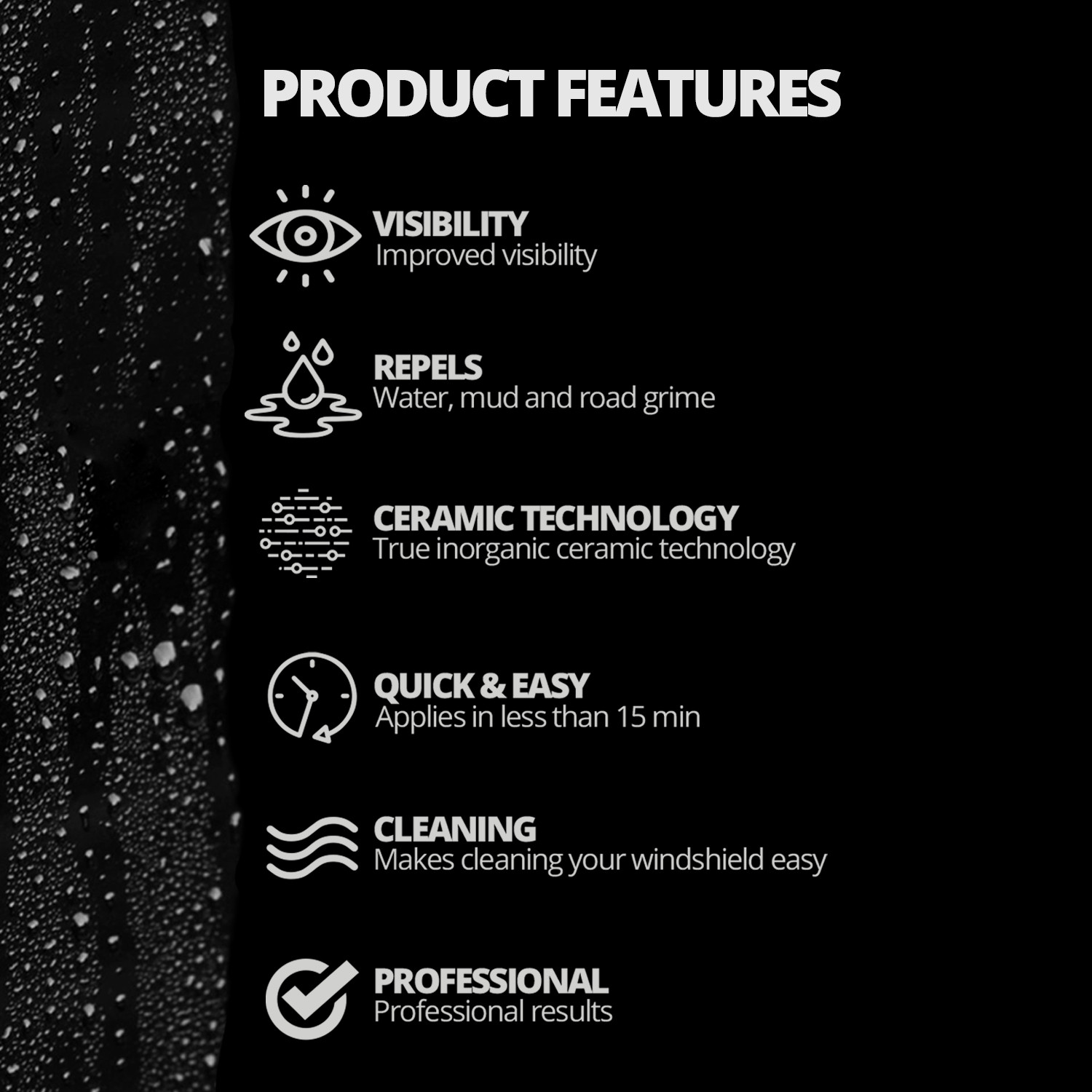 Ceramic Glass Coat Protectant Kit