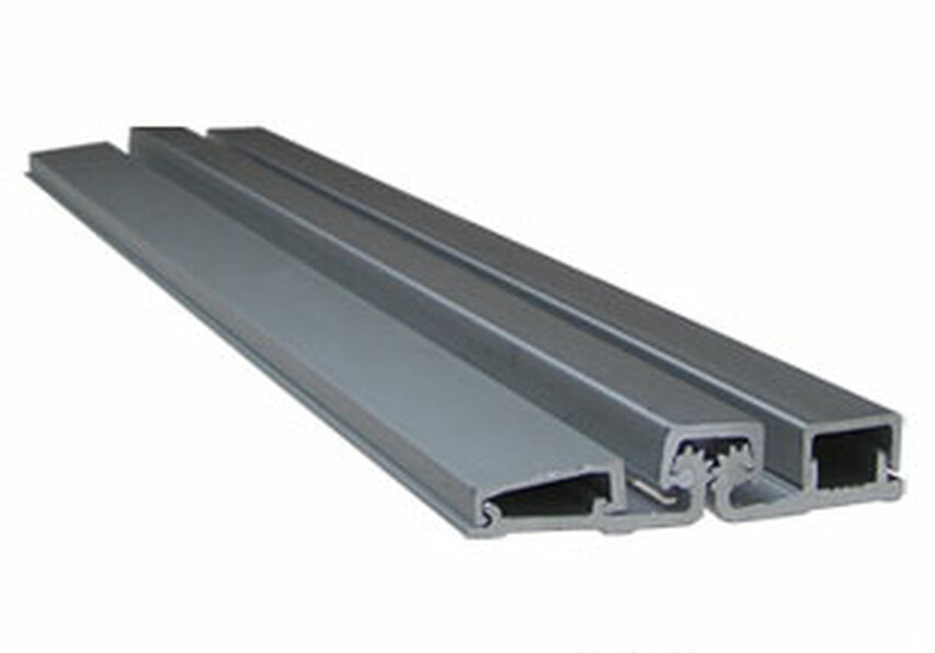 Aluminum Geared Continuous Hinge Concealed 95" Aluminum Finish