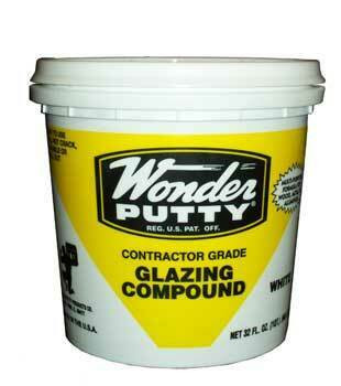 Atlas Wonder Putty Window Glazing Compound Gray 1/2 Pint | Wholesale ...