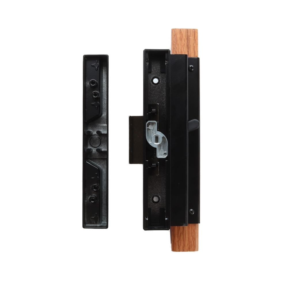 Wood Clam Patio Door Handle (C1126) | Wholesale Glass & Supplies