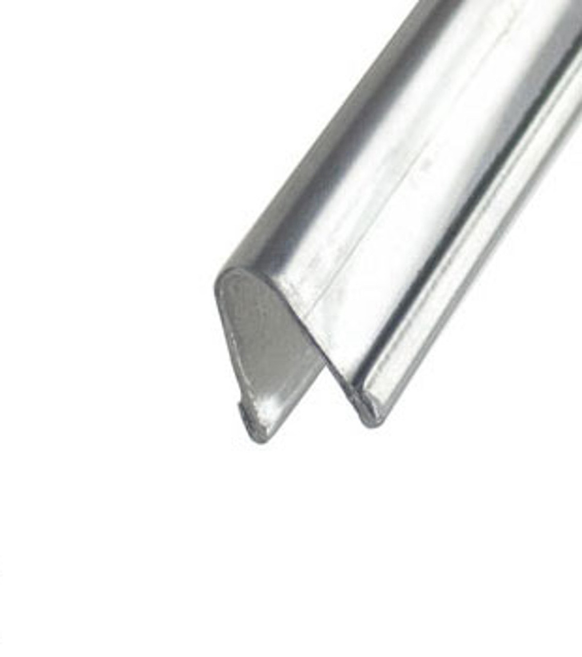 9/16" High Patio Door Stainless Steel Track Cap/Rail Cover (91-1/4 ...