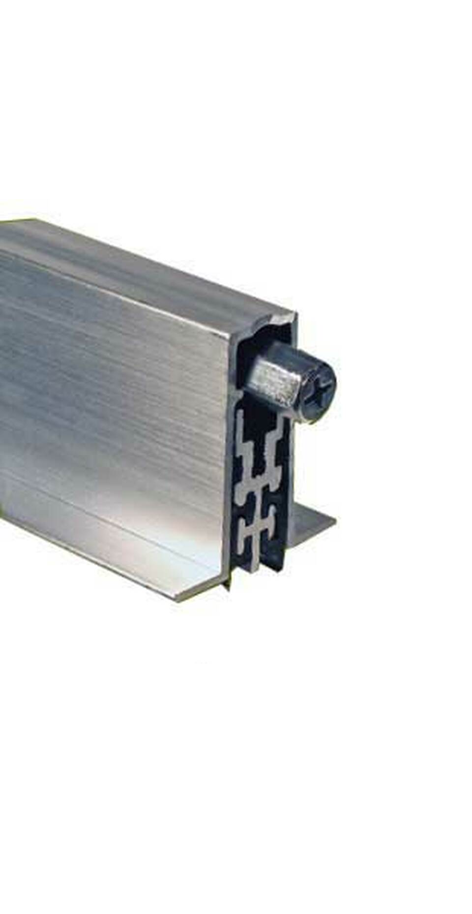 Pemko 411APKL36 Automatic Door Bottom 9/16" Mill Aluminum/Neoprene 36"