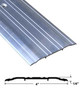Pemko 270A36 4" x 1/4" Mill Finish Aluminum Saddle Threshold 36 ...