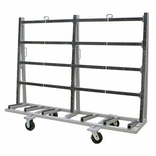 Groves (SSSC-7248) Single Side Shop Cart | Wholesale Glass & Supplies