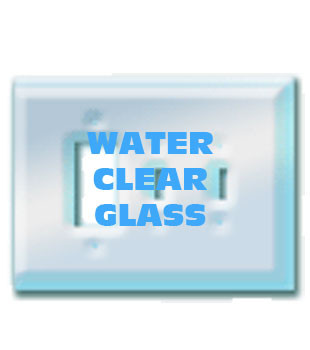 2 Decora + 2 Toggle Paintable Clear Glass Outlet Cover Plate ...