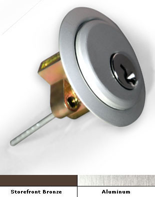 IDC (RZ-1003-RP) Replacement Rim Cylinder Lock For Rim Panic Hardware ...