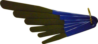 Set of 6 Blue Handled Spatulas | Wholesale Glass & Supplies
