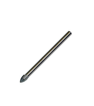 1/4" Quad Head Carbide Tipped Drill Bit | Wholesale Glass & Supplies