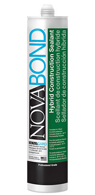 NovaBond Pro Premium Hybrid Sealant Cartridge - White Case of 12 ...